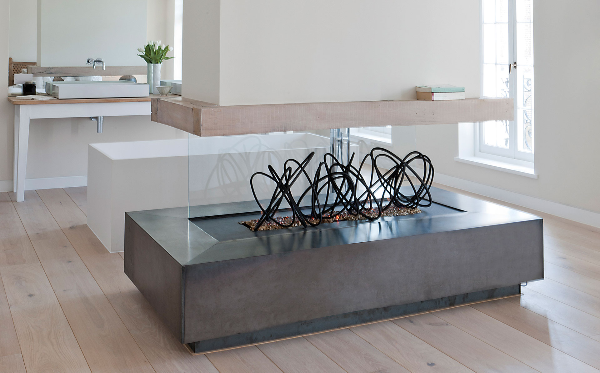 Cathy Azria's Steel Bonfire Sculpture | International Property & Travel