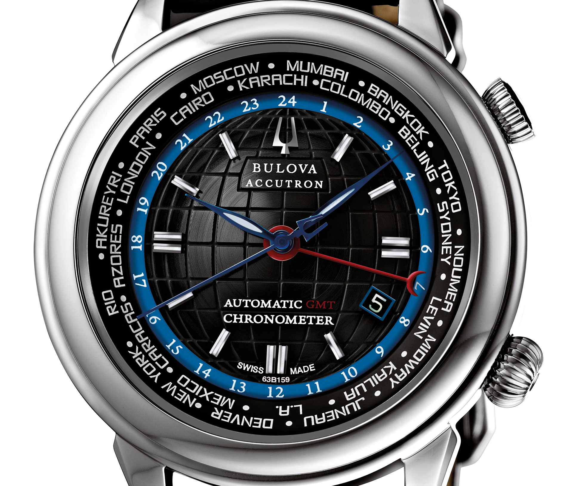 An Inspiring Watch Design Displays 24 Individual Time Zones Within A ...