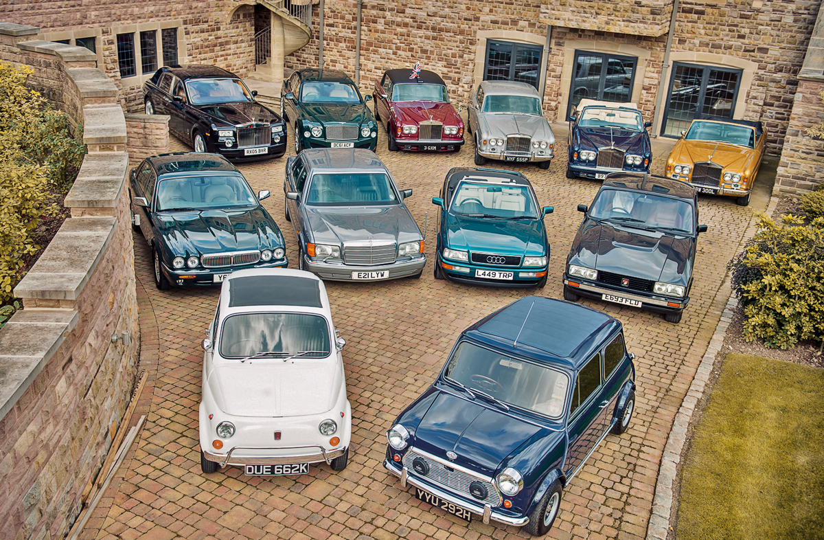 Private Collection of 12 Motorcars, Formerly Owned by Royalty ...