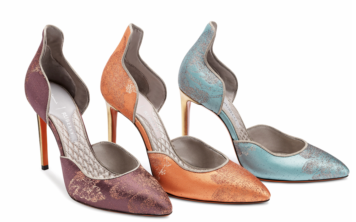 Rubelli Collaberates with Santoni to Create Fabulous Stiletto Pumps ...