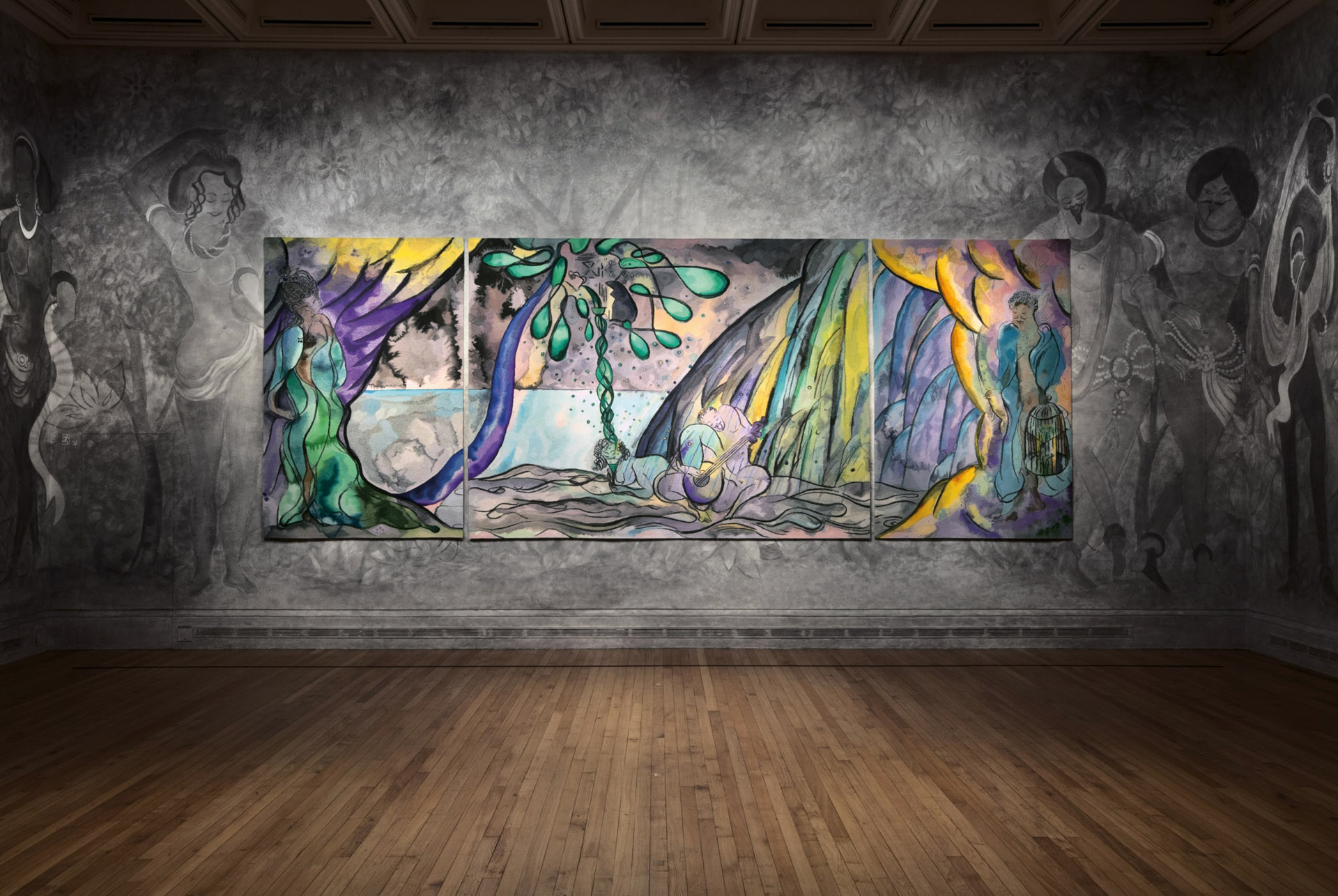 Chris Ofili Returns to the National Gallery, London | International ...